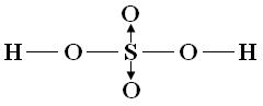 Quimica: Na formula do ácido sulfúrico (H2SO4), encontramos:?