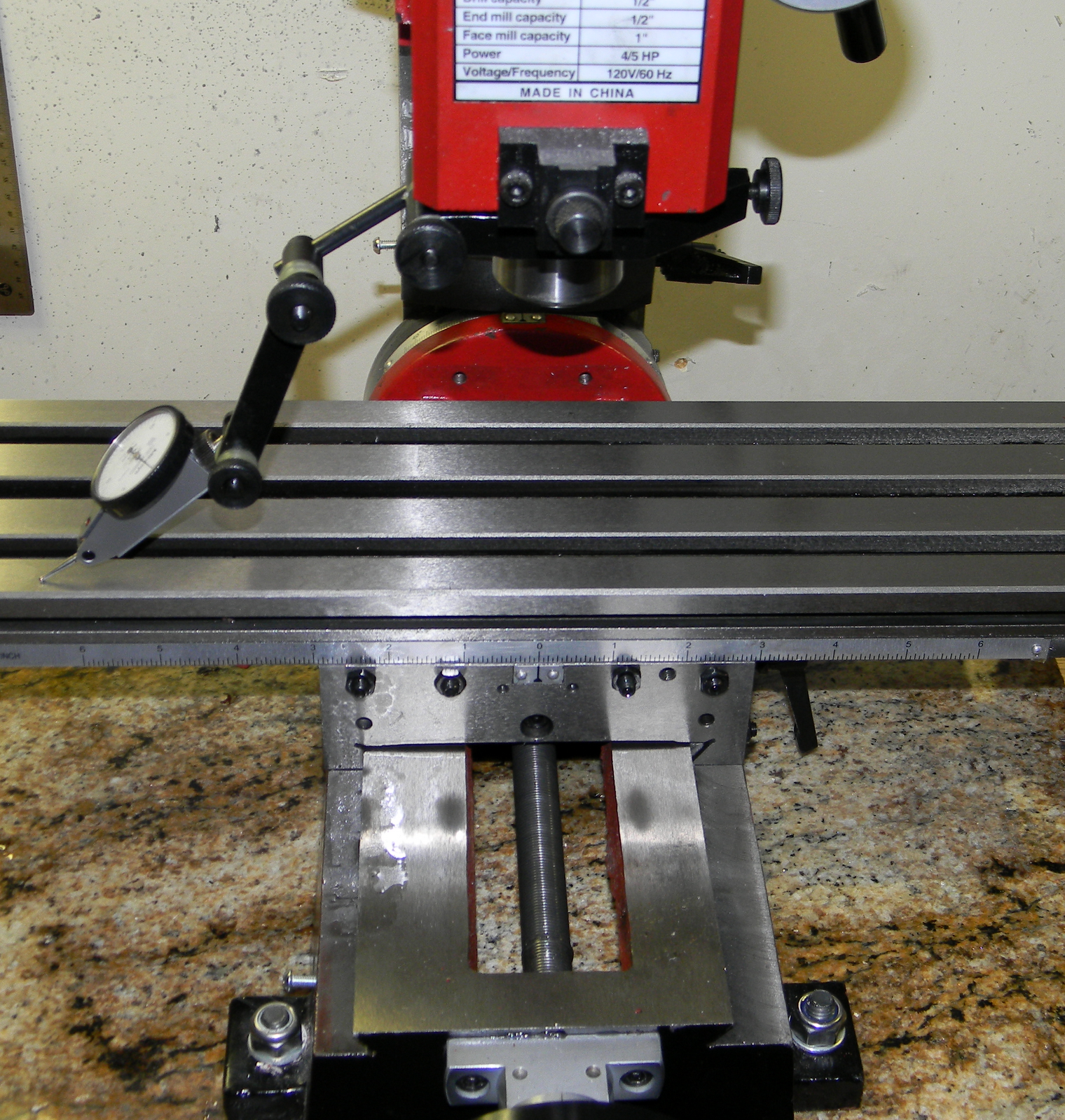 Tramming Harbor Freight/Grizzly Mini Mill Column and Head | Yuriy's Toys