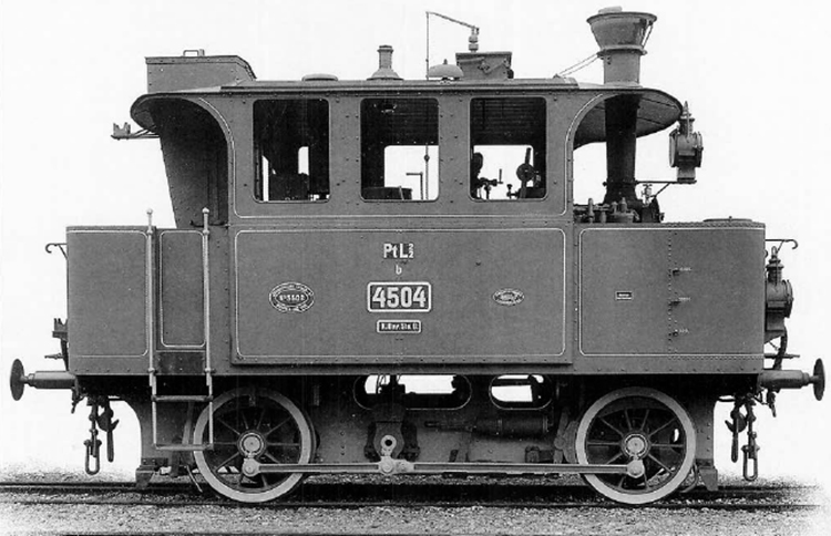 Burghausen Bahn: La Ptl 2/2b K.Bay.Sts.B. de Weinert