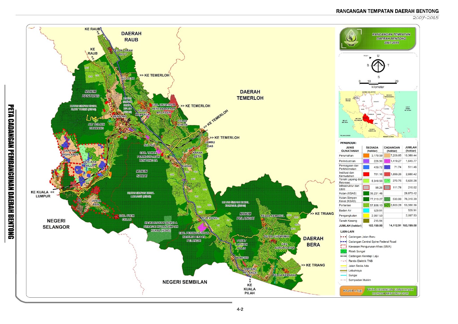myRTinfo: Peta Cadangan Gunatanah RT