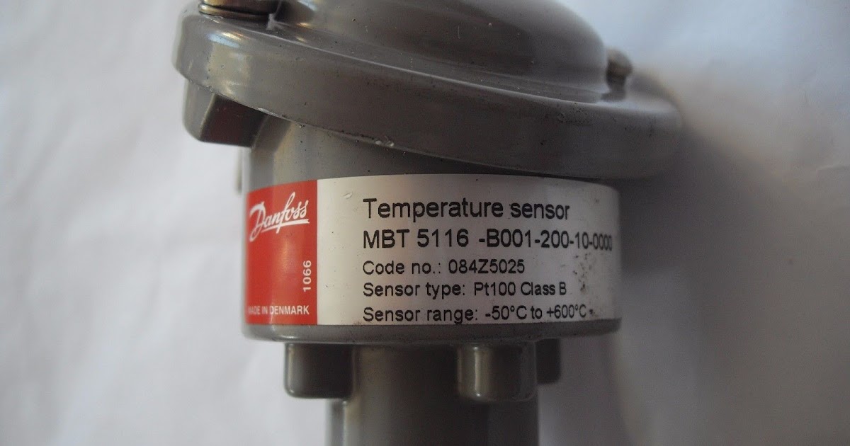 MARINE DIESEL PARTS sale: DANFOSS PT100 TEMPERATURE SENSOR MBT5116 084Z5025