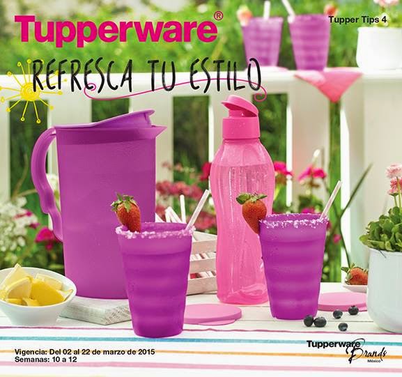 Vende Tupperware Tampico: CATÁLOGO TUPPERWARE TIPS 04 ¡REFRESCA TU ...