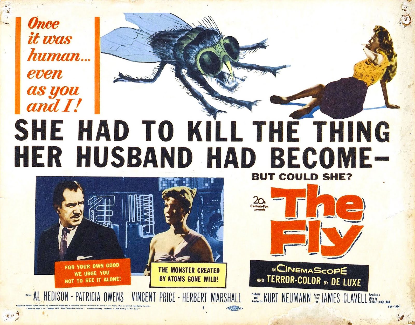 We Are Cursed to Live in Interesting Times: The Fly (1958)
