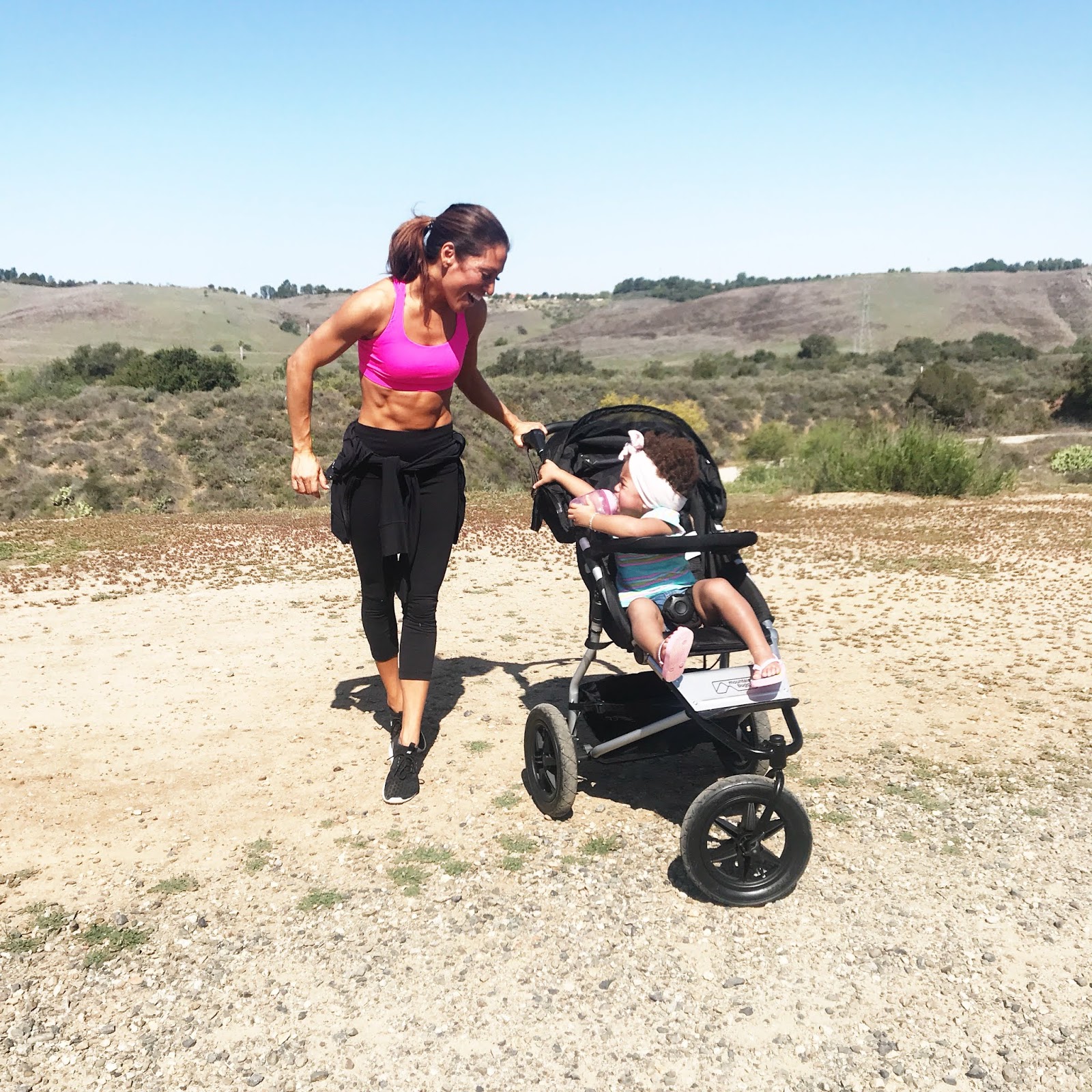 Running With A Baby - The Palmers