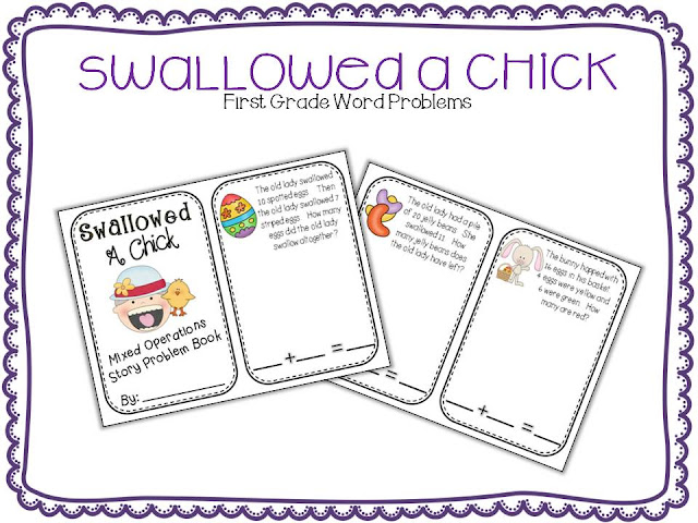 Primary Graffiti: There Was An Old Lady Who Swallowed a Chick {Sub Tub}