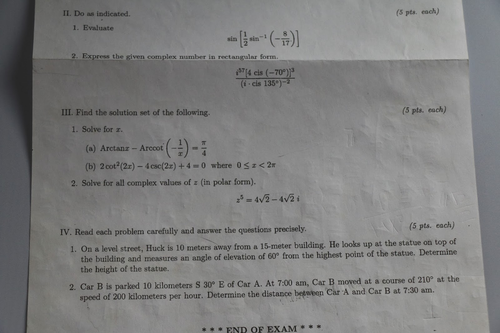 UPD Samplexes, Readings, and Materials: UPD Math 17 (Now Math 20) Fifth ...