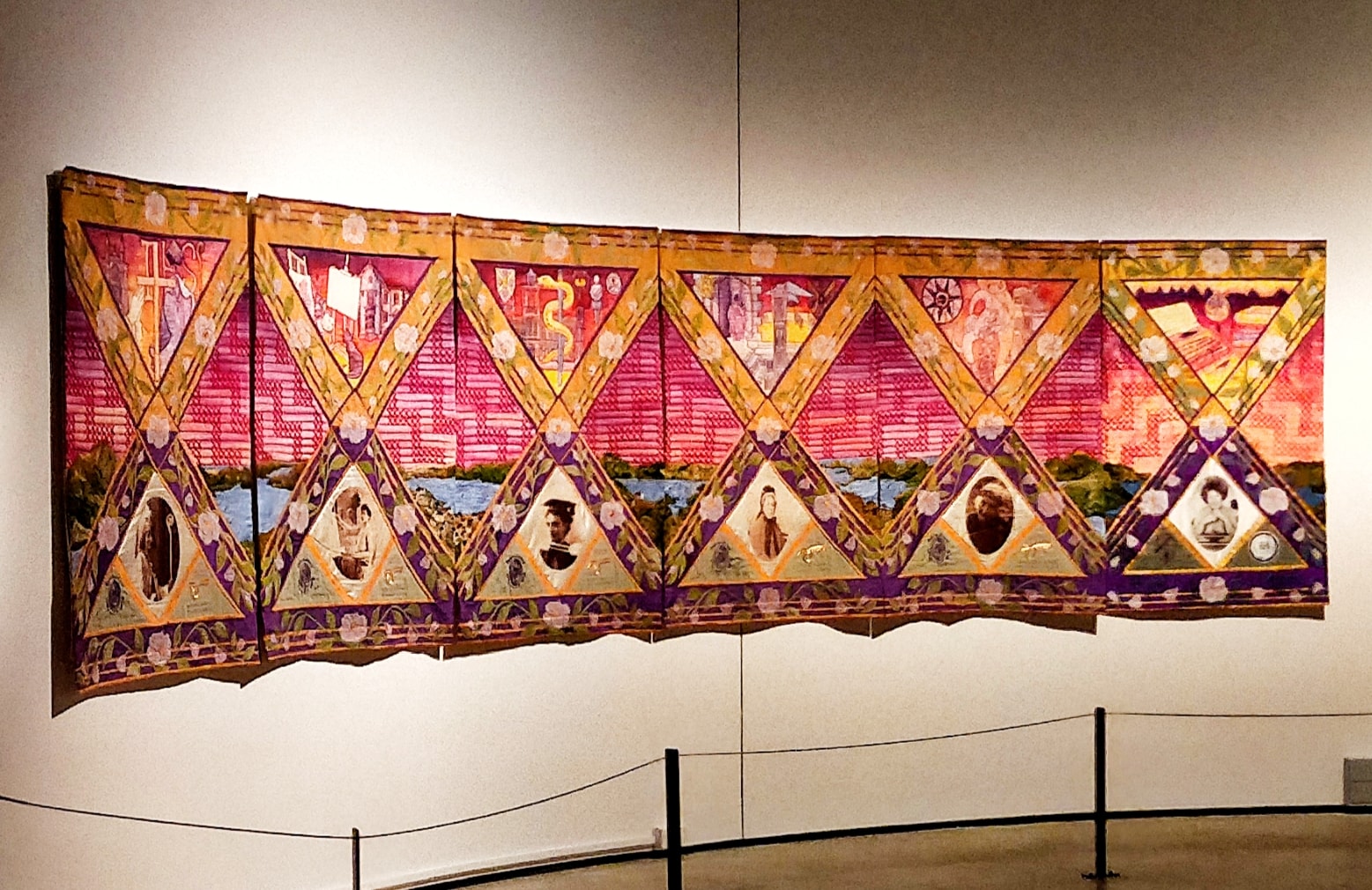 An Angel @ My Blog: Suffrage Banner Honours Janet Frame