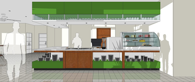 acheestecturedesign: Cafeteria Counter