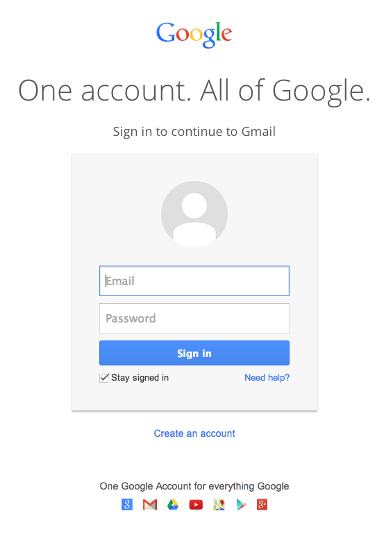 Nuevo aspecto visual de la pantalla de login de Gmail (y el resto de ...