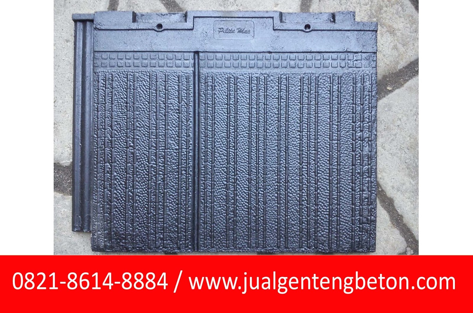 Genteng Beton Ringan, Genteng Press Beton, Genteng Modern: WA 0821-8614 ...