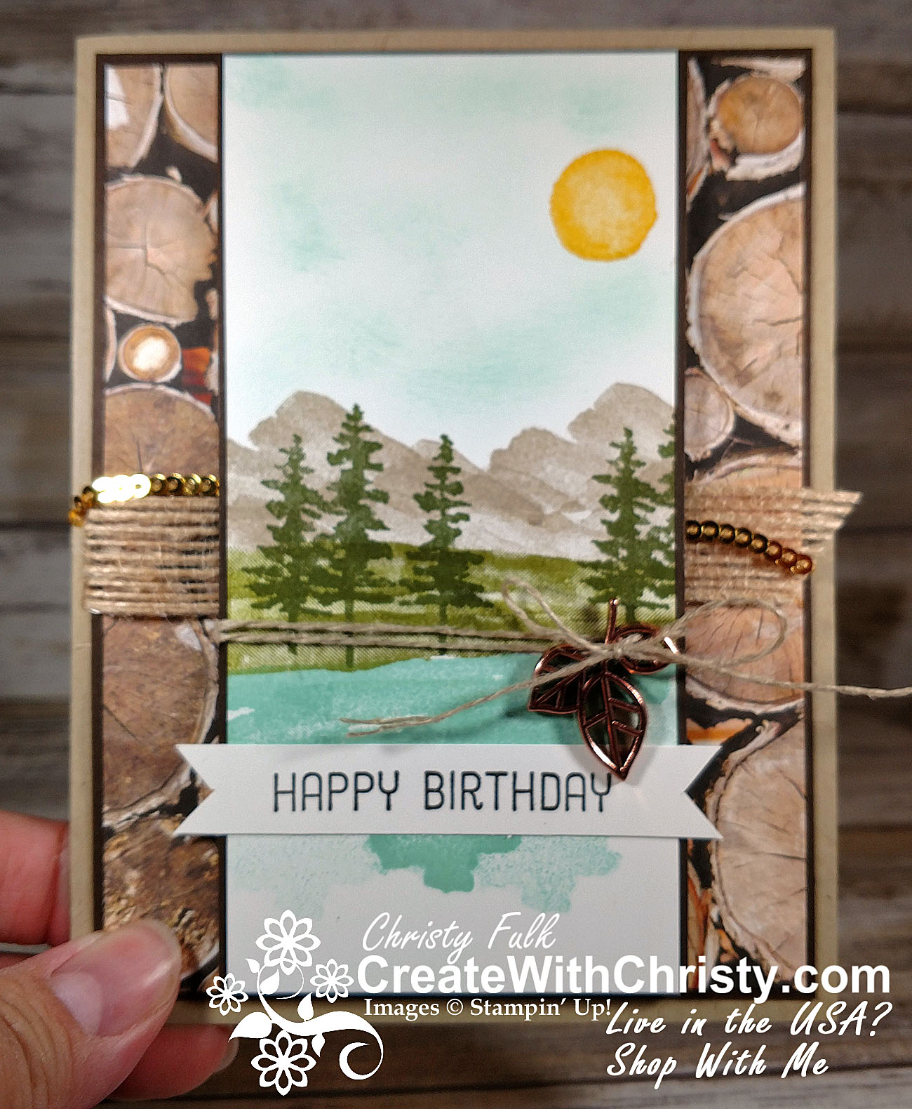 Rustic Birthday Card [Create With Christy]