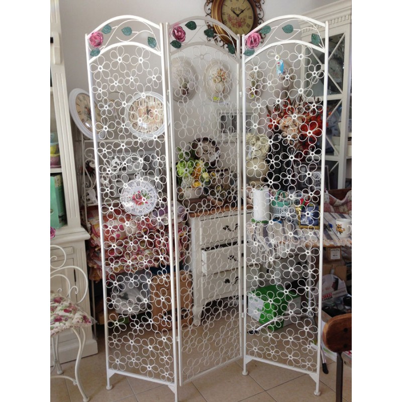 Paravane decorative: Paravane decorative de metal