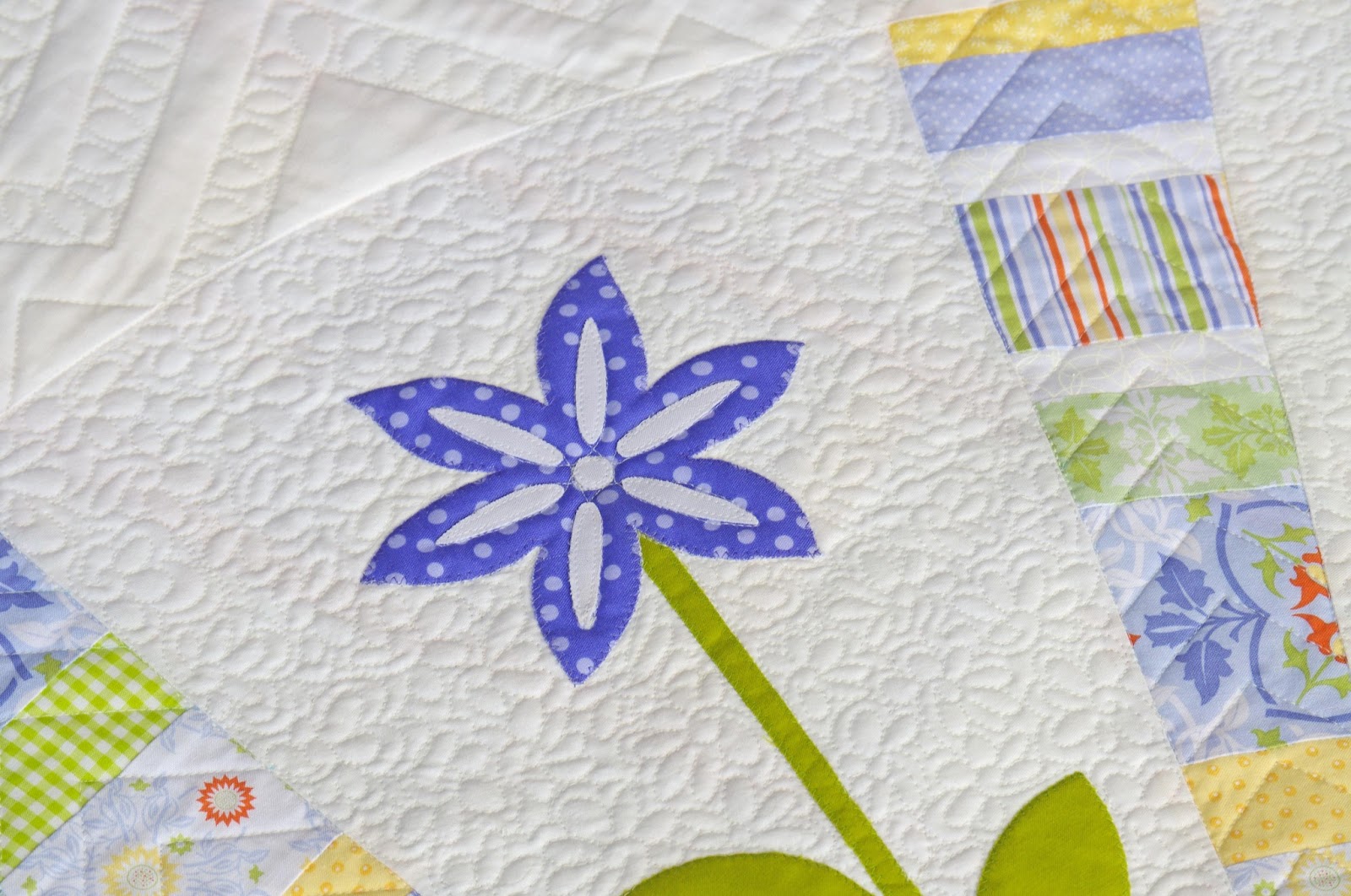 Flower Wheel Quilt - Ahhh...Quilting