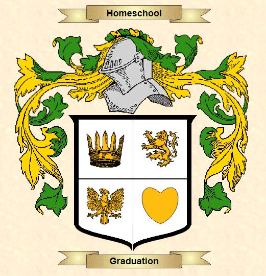 Holidays, Homeschool, & Home: Graduation Coat of Arms