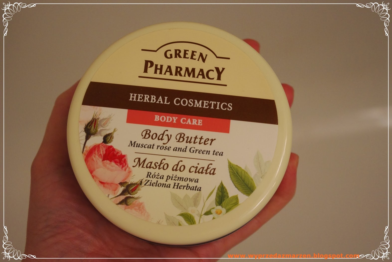 Masło do ciała od Green Pharmacy (róża i zielona herbata) ~ Wyprzedaż ...