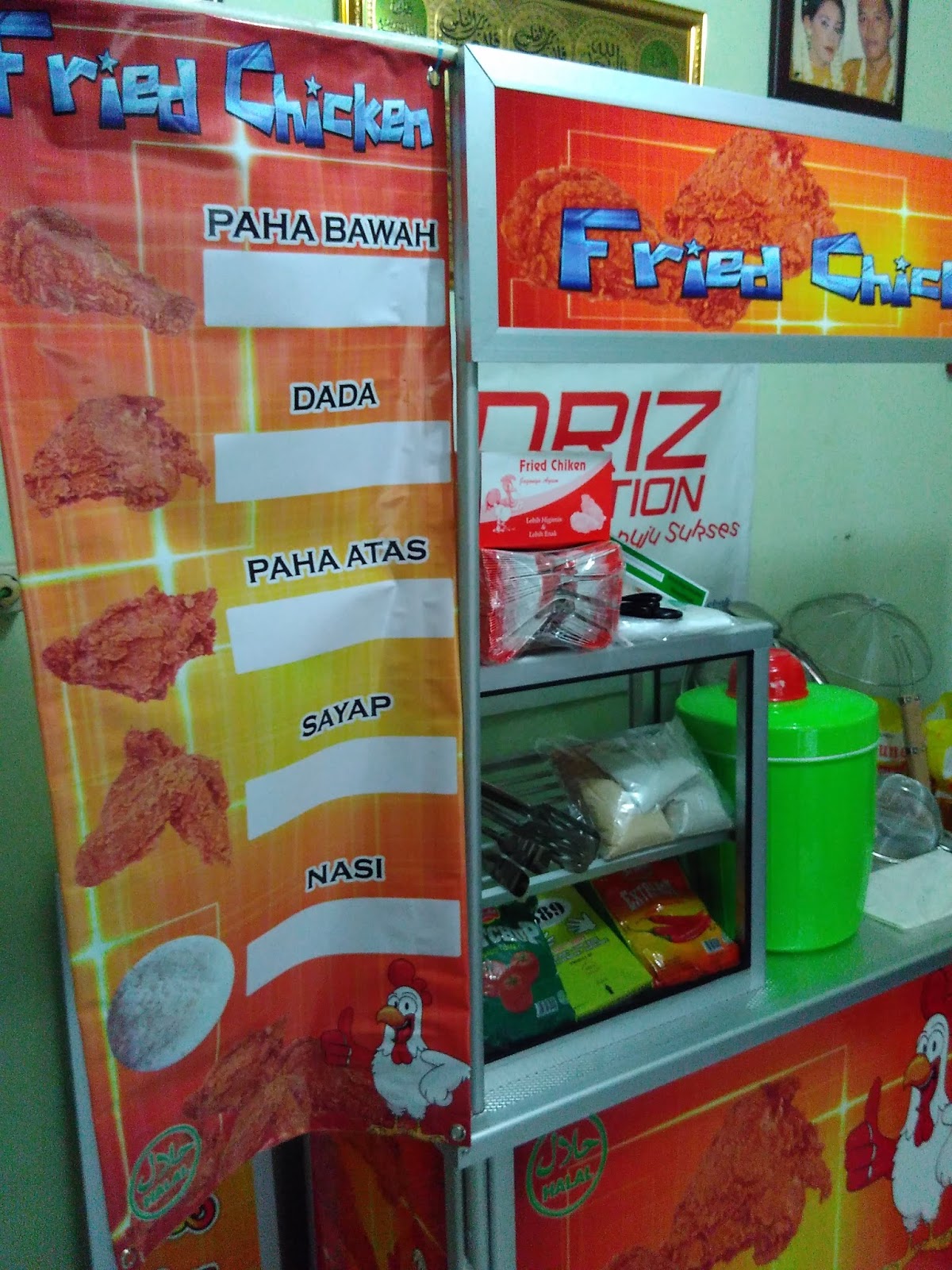 Paket Usaha Fried Chicken: Paket Usaha Fried Chicken ( Ayam Goreng )