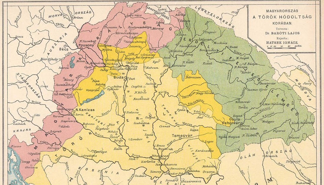 MAPY UHORSKA A SLOVENSKA: Uhorsko v období Osmanského panstva