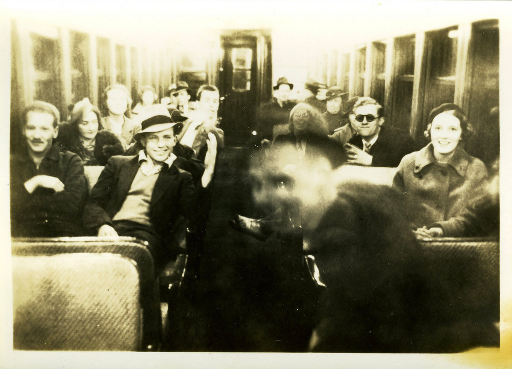 Interesting Snapshots Document Passengers on the Trains in the Early ...