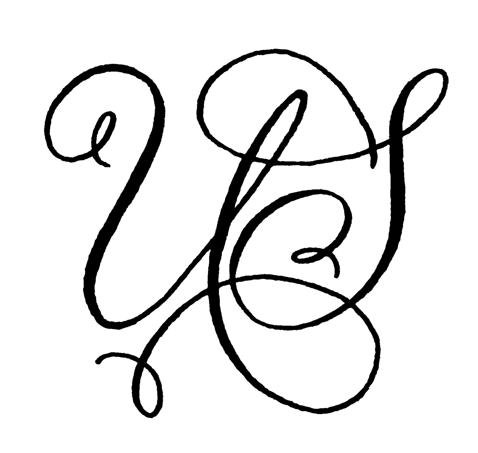 A to Z Calligraphy: Monograms