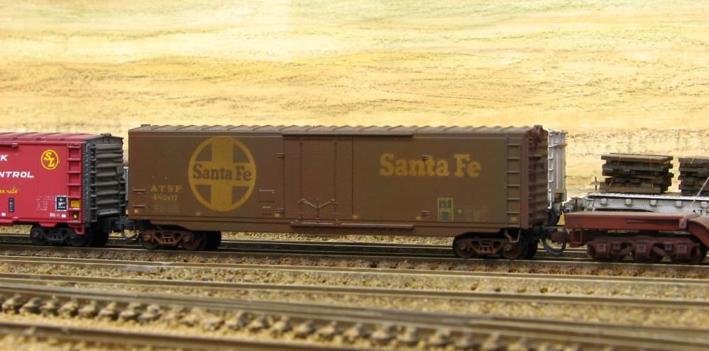 Needles Division Santa Fe RR N Scale: 2012-07-15