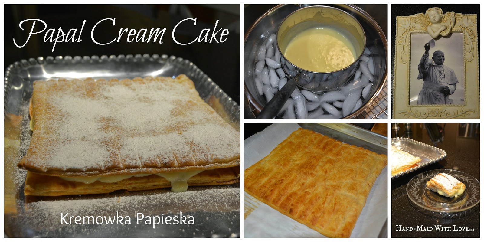 HandMaidWithLove: Papal Cream Cake