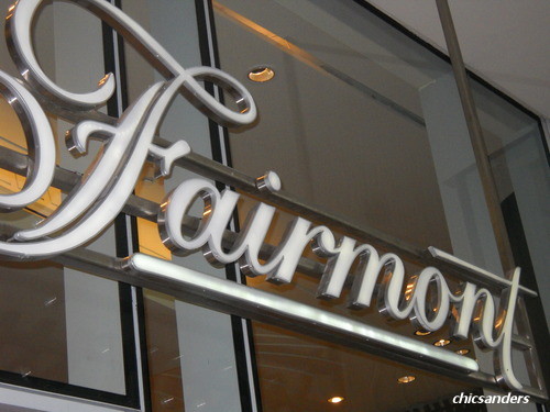 chicsanders: Spectrum, Fairmont, Makati City