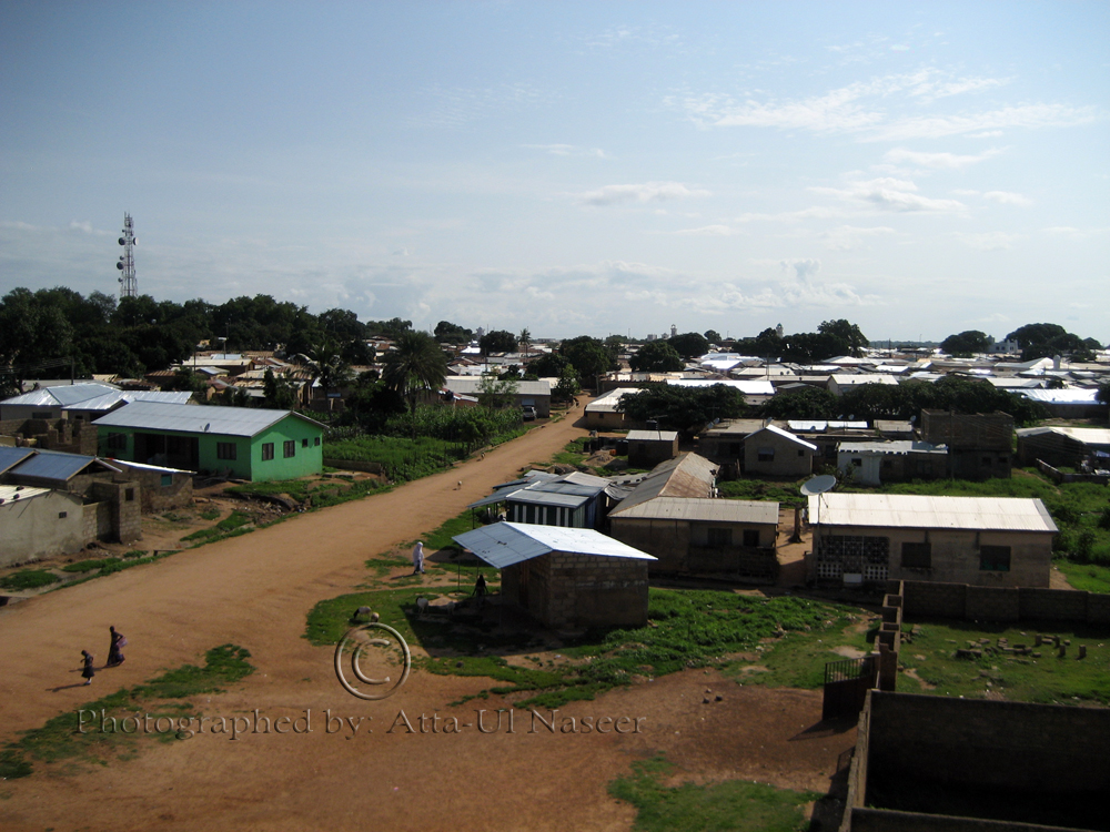 Ahmadiyya Buildings & Structures: Wa from the roof of Ahmadiyya Central ...