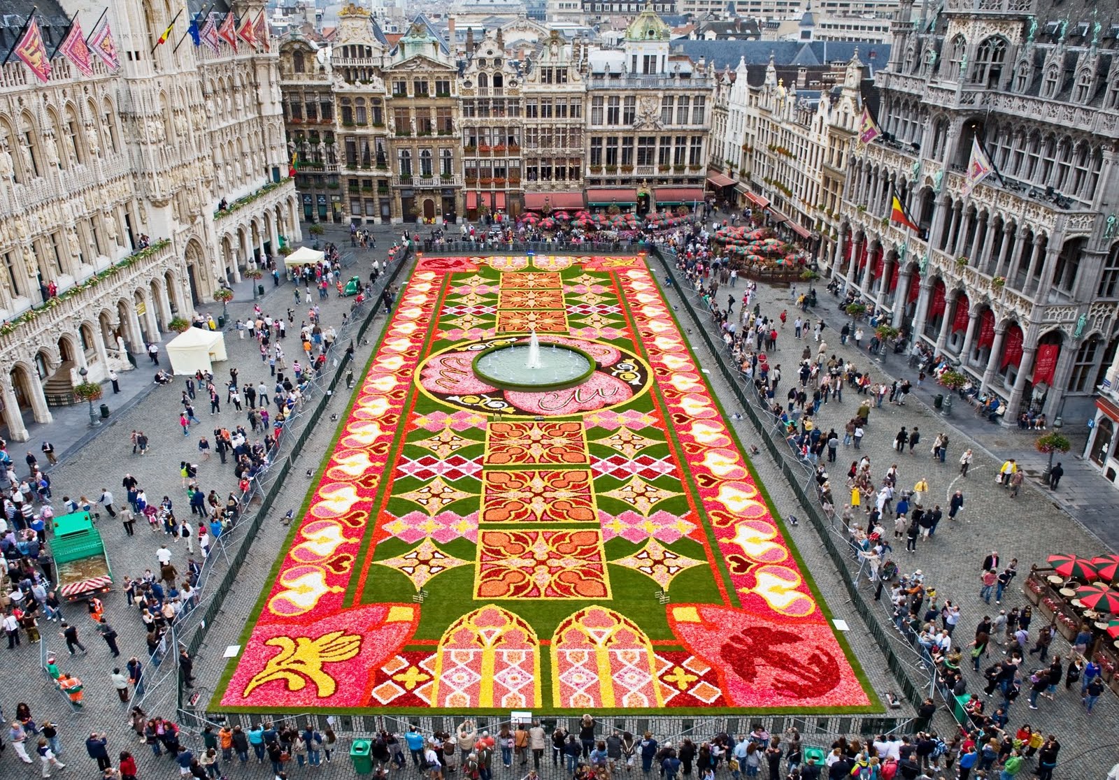I Got Your Rug!: The Brussels Flower Carpet