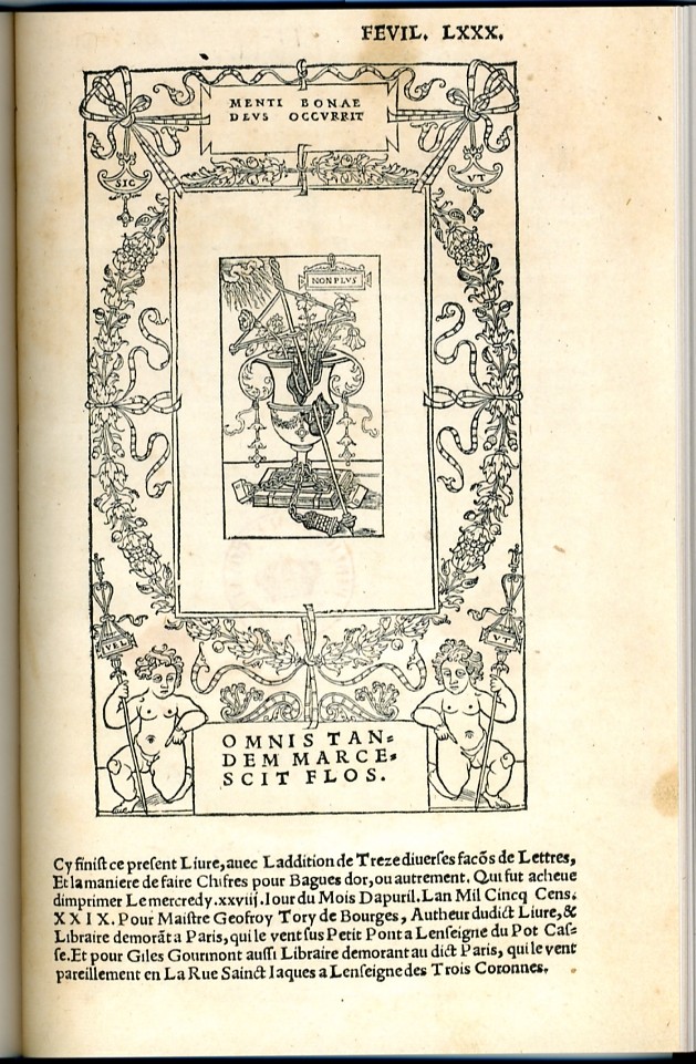 L’exposition Geoffroy Tory au Musée national de la Renaissance ...