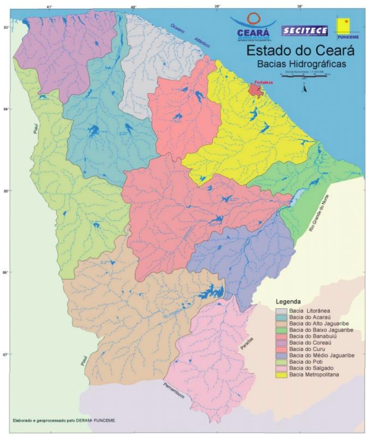 Mapas do Estado do Ceará