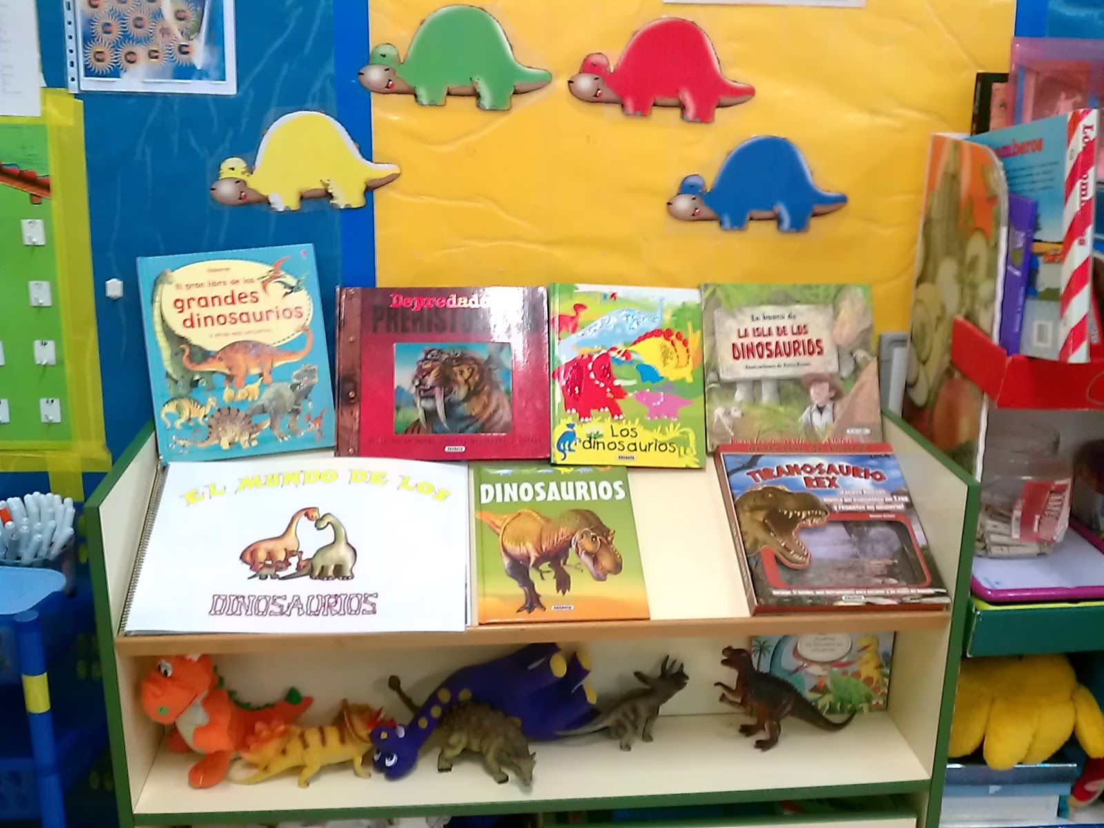 EL RINCON DE LA MAESTRA: RINCÓN DE DINOSAURIOS