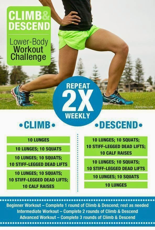 10 x 10 Climb and Descend Workout Challenge - Natural Fitness Club