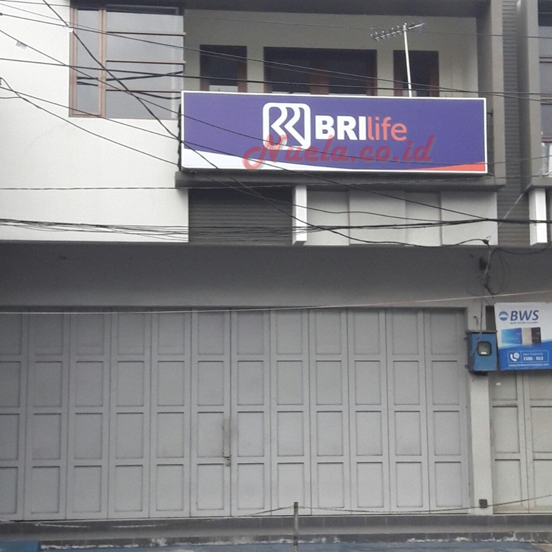 Pemasangan Neon Box Bank BRI Life Ciamis 081322349644 Nuela Percetakan
