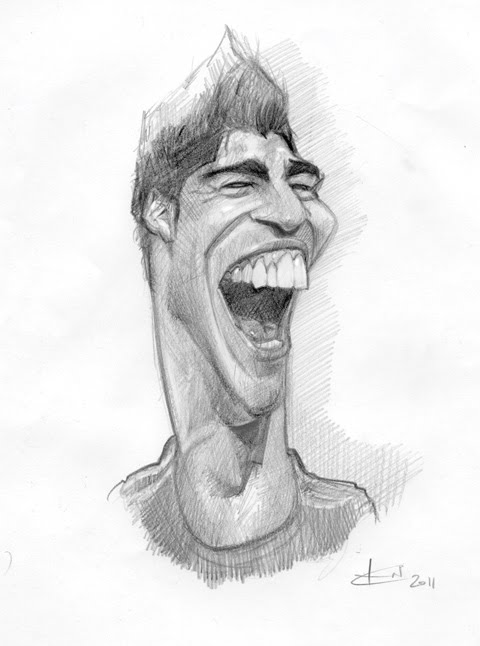 CARICATURES BY KEN: LUIS SUAREZ