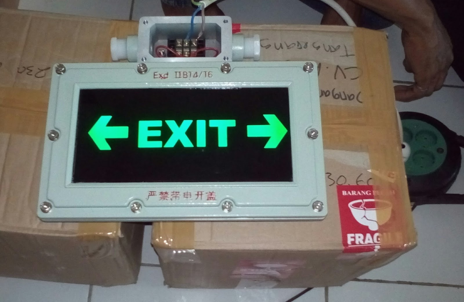 Qinsun Led Explosion Proof Jakarta Indonesia: Jual Lampu Emergency Exit ...
