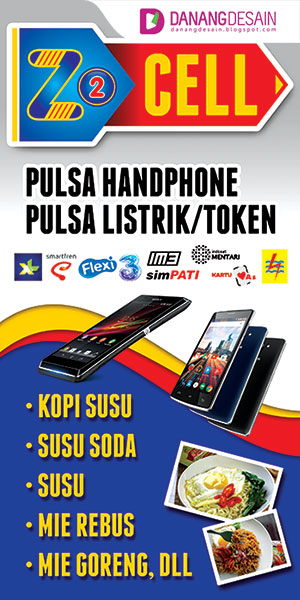 Contoh Desain Banner atau Spanduk Cellular/Konter - Contoh Desain ...