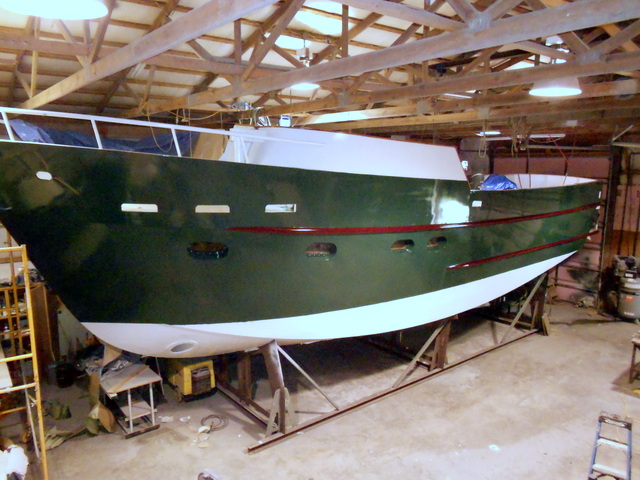 Conall's Boat Build: Hull finish paint