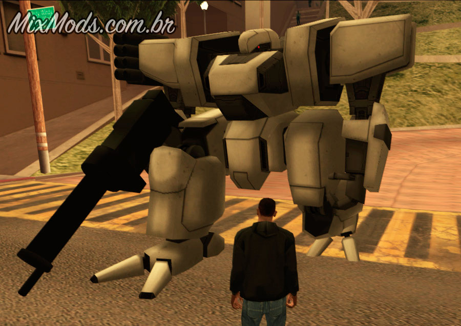 Front Mission Mod (controlar robô) - MixMods - Mods para GTA SA e outros