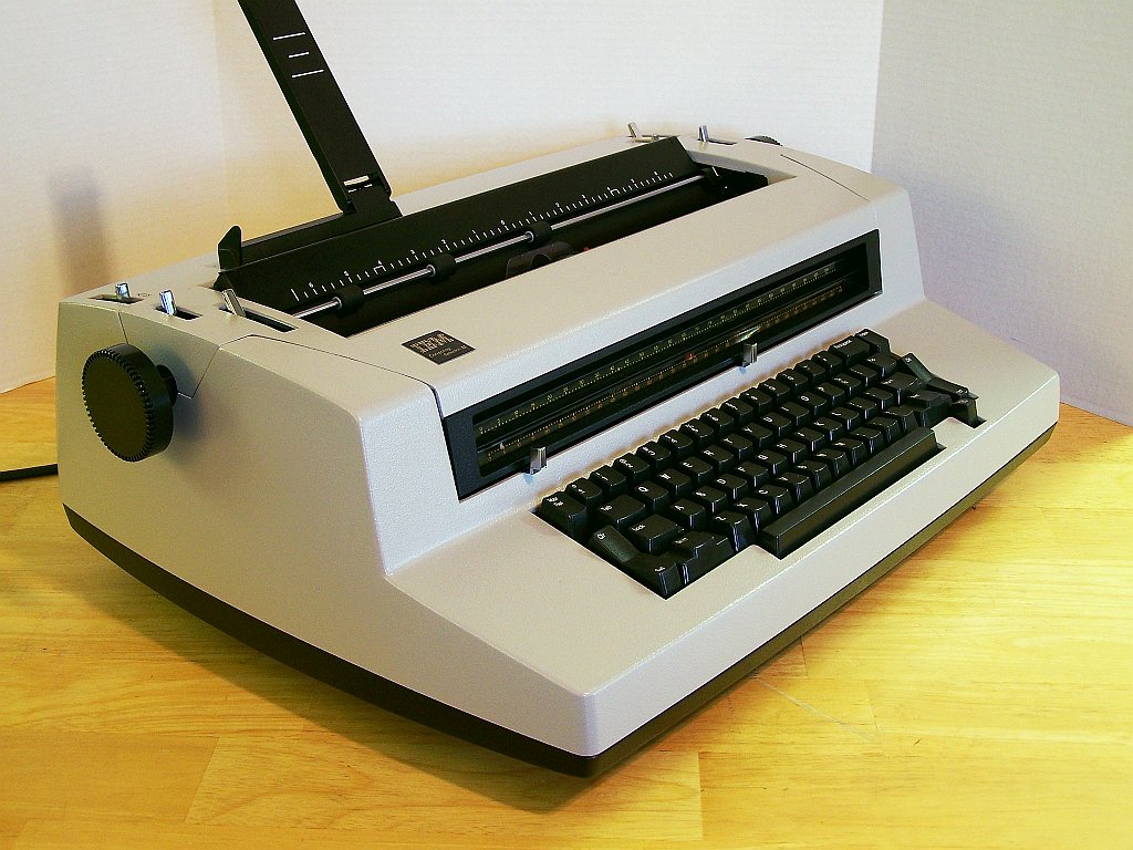 IBM Selectric Typewriters: Pebble Gray SIII - SOLD