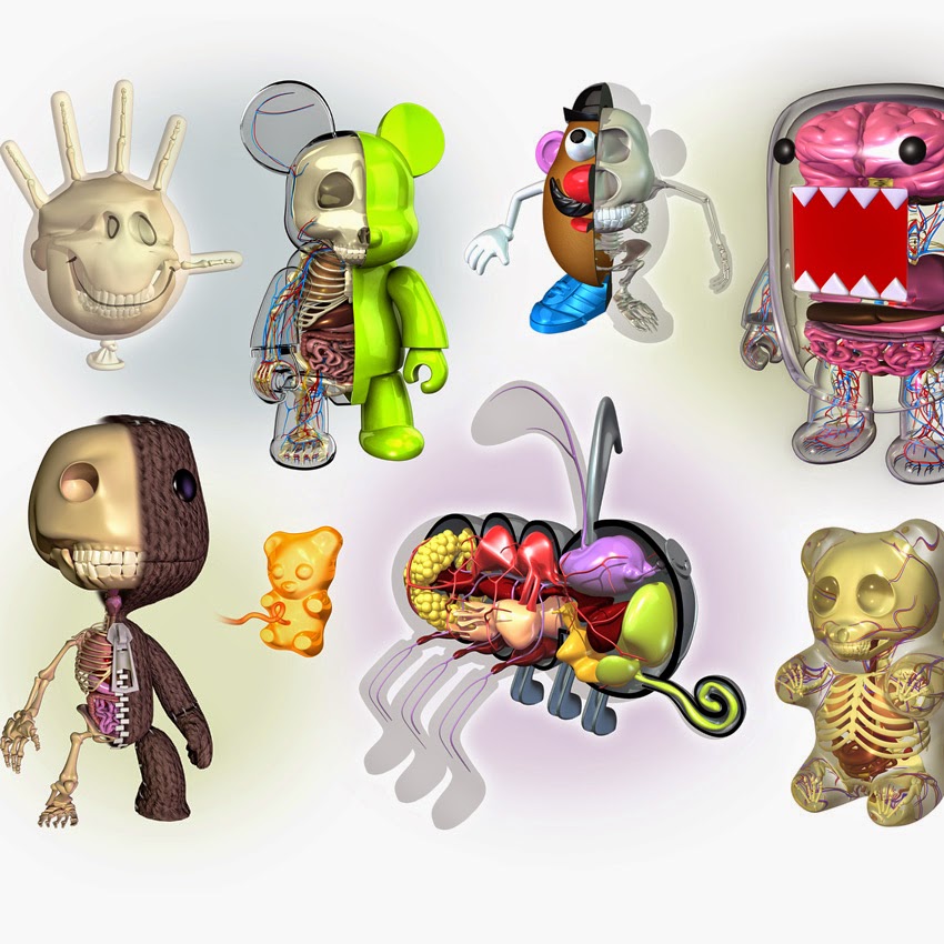 INSIDE THE ROCK POSTER FRAME BLOG: Jason Freeny Digital Dissection ...