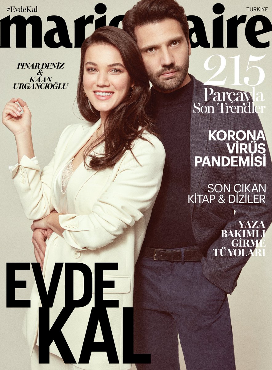 Pınar Deniz y Kaan Urgancıoğlu para marie claire Turquía por Emre Dogru