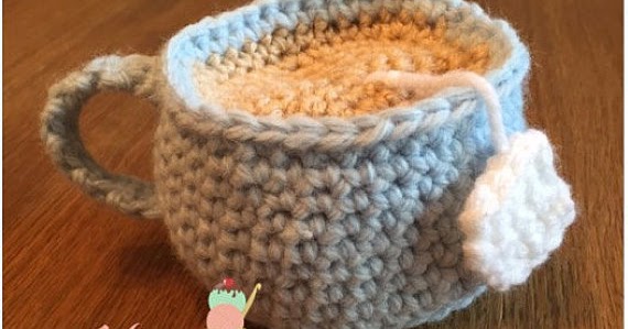 KumiCrochet: Just My Cup of Tea: Crochet Tea Cup - Free Pattern