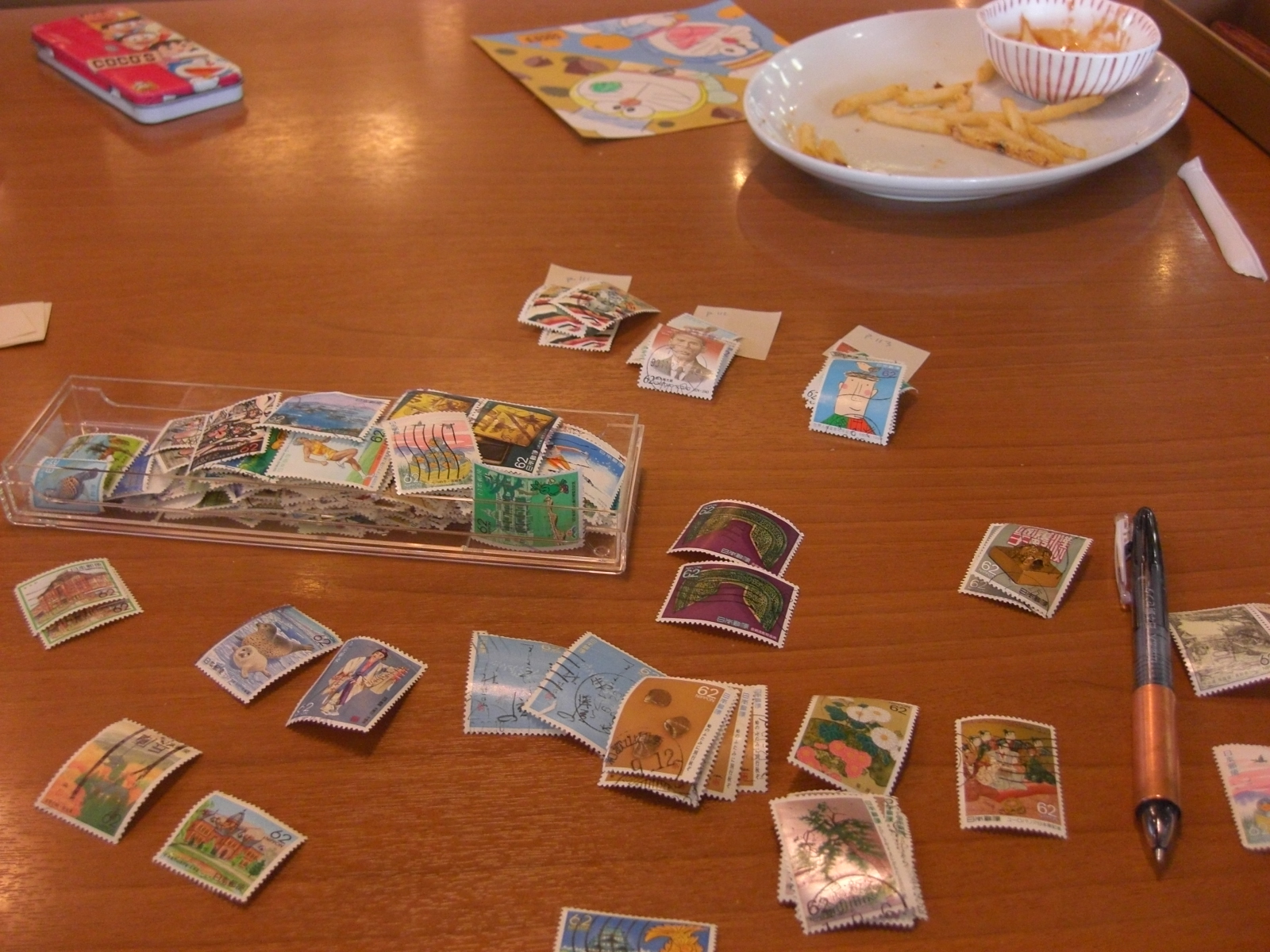 stamps in Japan: 62 yen stamps