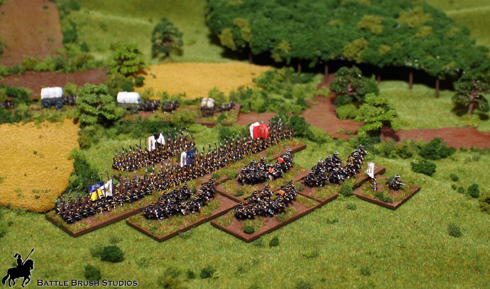 Battle Brush Studios: Showcase: 6mm Great Northern War Army Shots