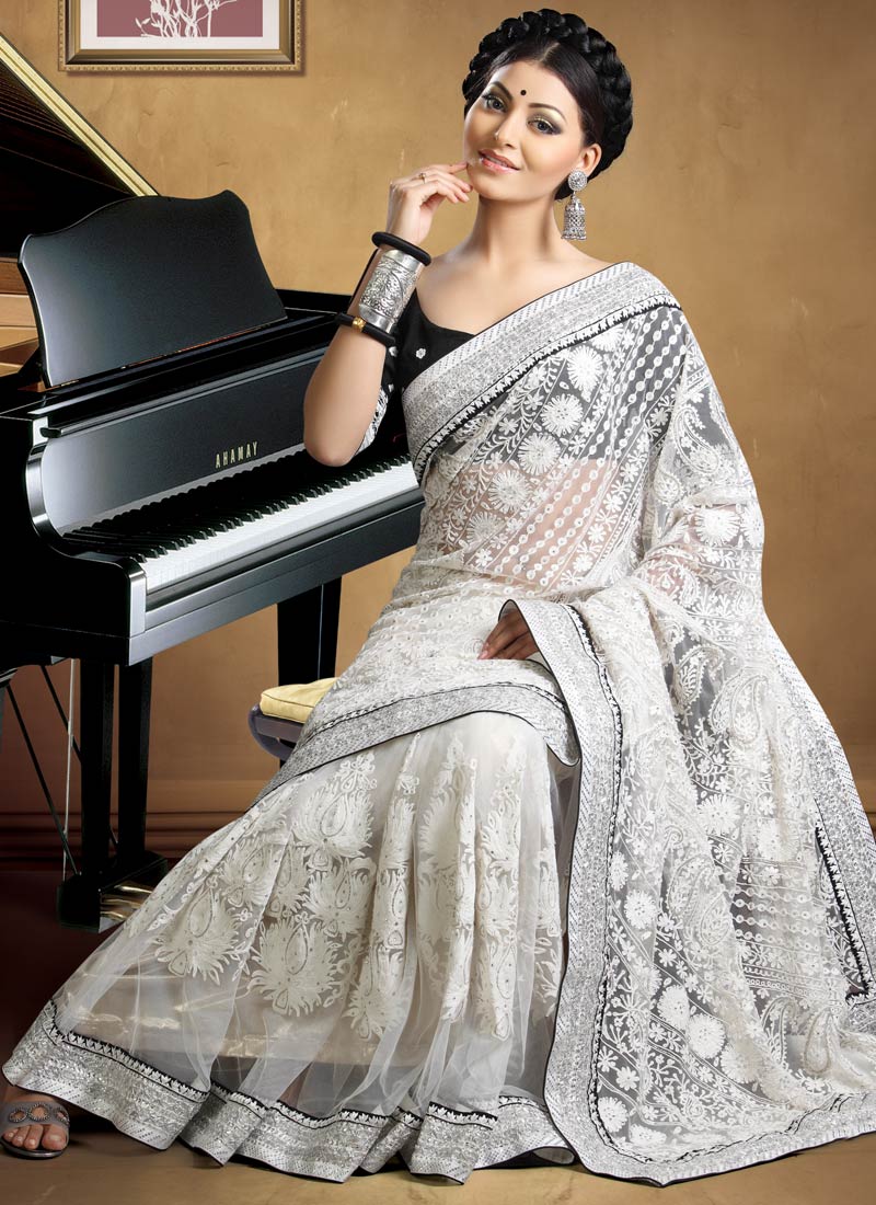 White Saree Collection