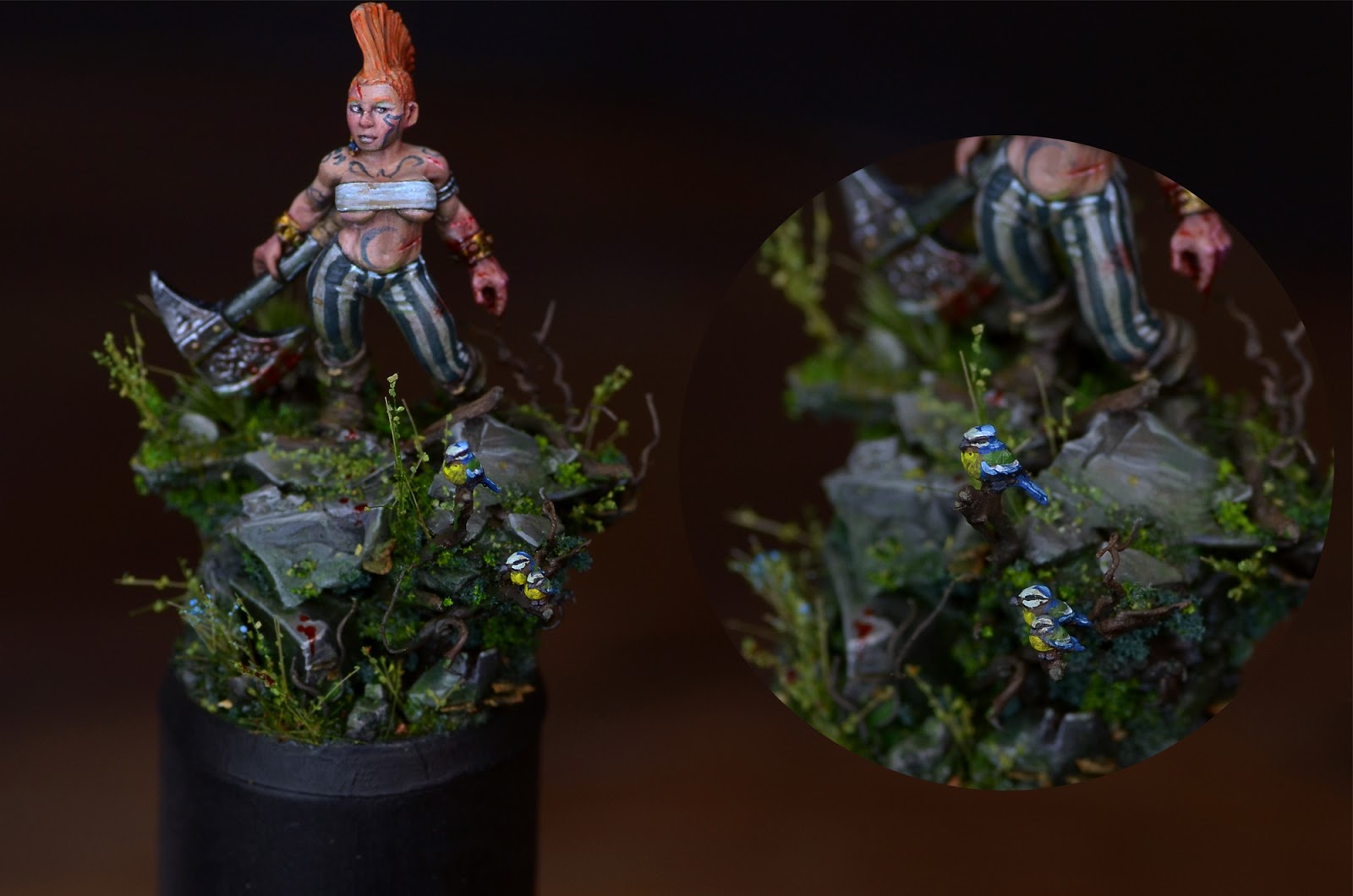 Hayden, Female Troll Slayer | planetFigure | Miniatures