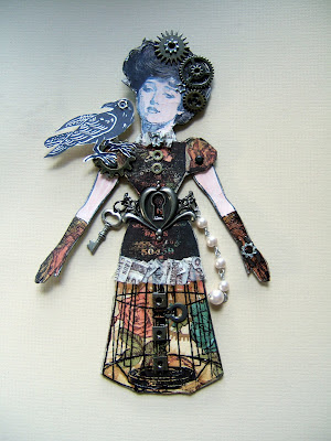 Maura's Musings: SteamPunk Paper Dolls