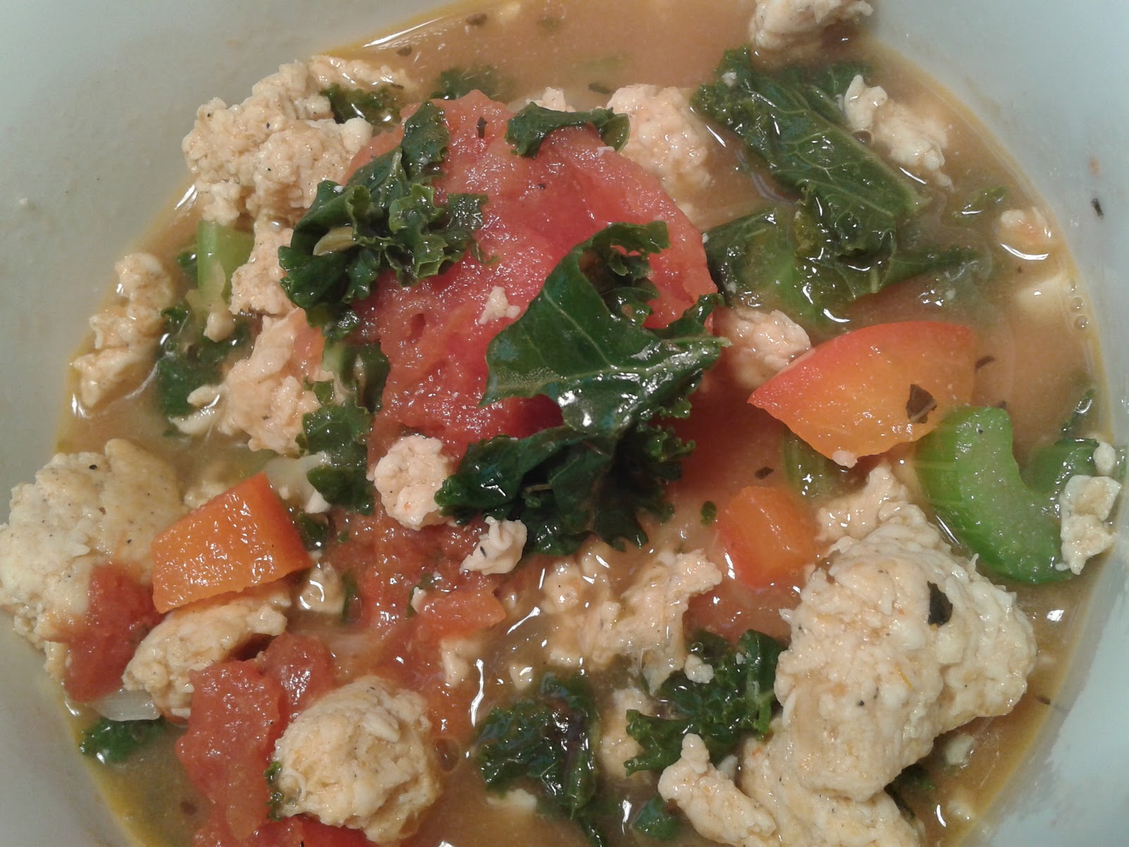 Paleo Recipe - Chicken Sausage & Kale Stew