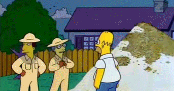 Muy astuto Simpson, atrae a las abejas y luego nos las vende a precios ...