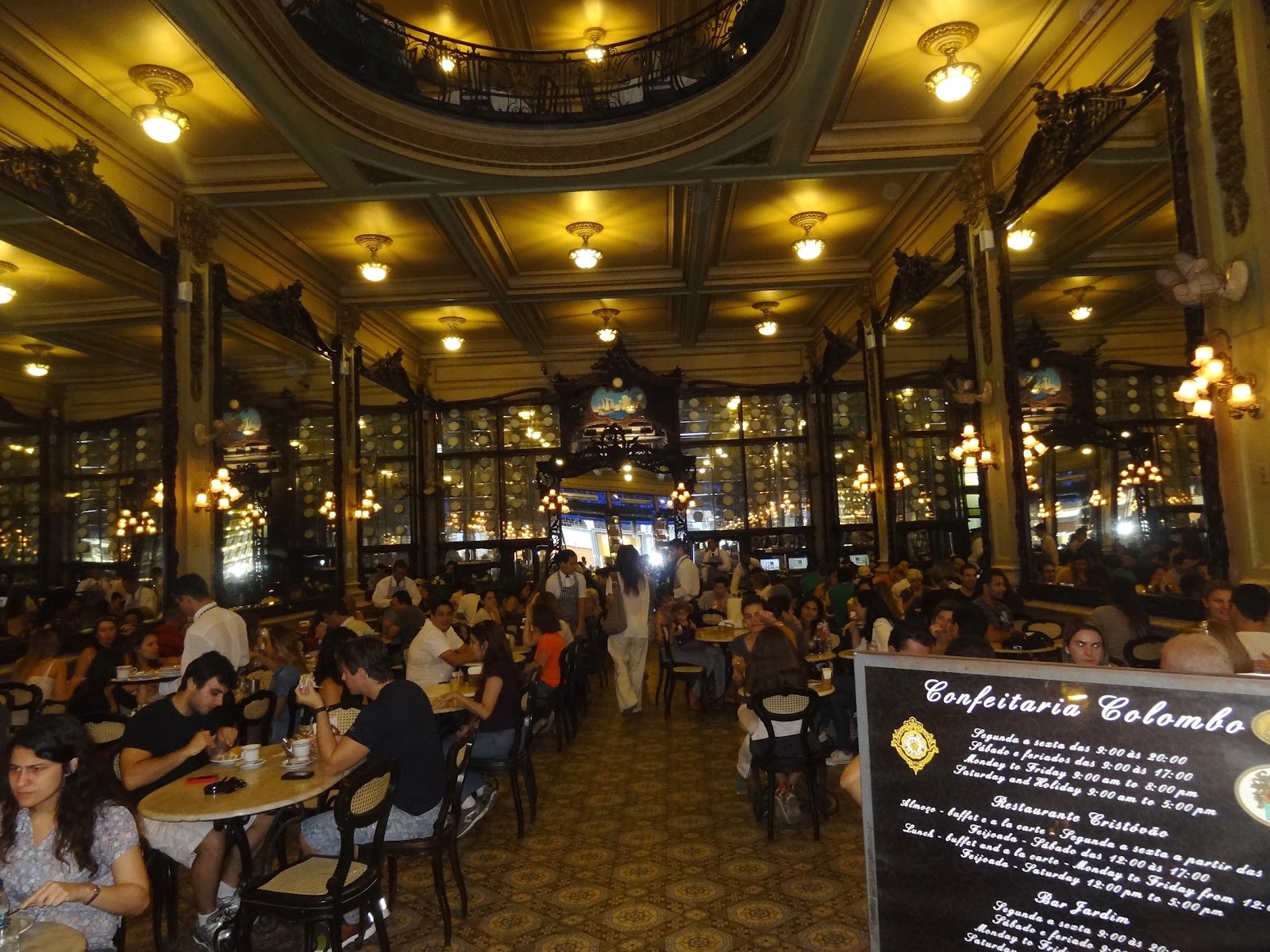 Turistando pelo Rio... Confeitaria Colombo!! | Apaixonados por Viagens ...